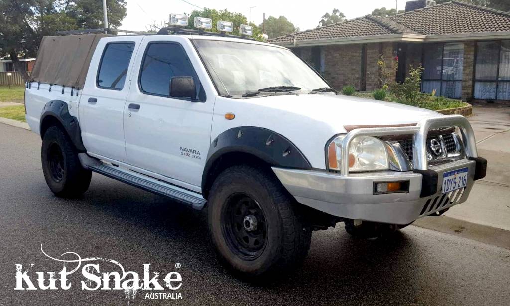 Fender Flares for Nissan Navara D22 – 70 mm wide – Adventure Trucks