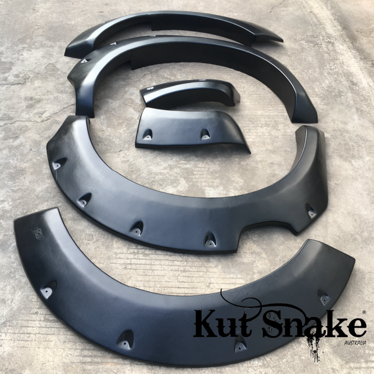 Fender Flares Ford Ranger PX4 WildTrak “Monster”- 75 mm wide ...