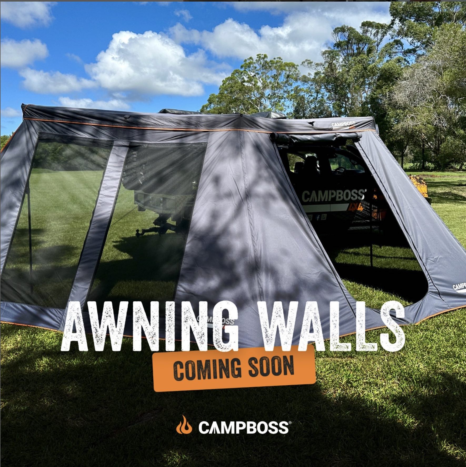 CampBoss Boss Shadow Side Walls – Adventure Trucks